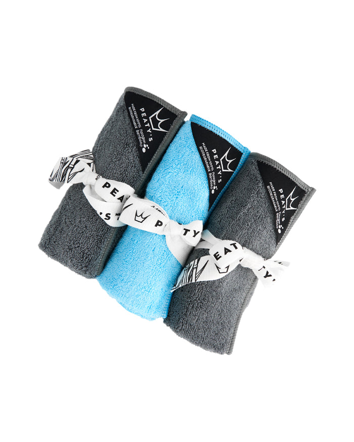 Peaty's Bamboo Bicycle Cleaning Cloths X3 | New Era Cycle