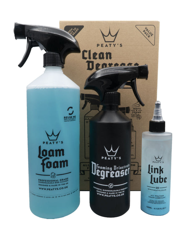 Peaty's Wash Degrease & Lube Starter Pack - All Weather | New Era Cycle