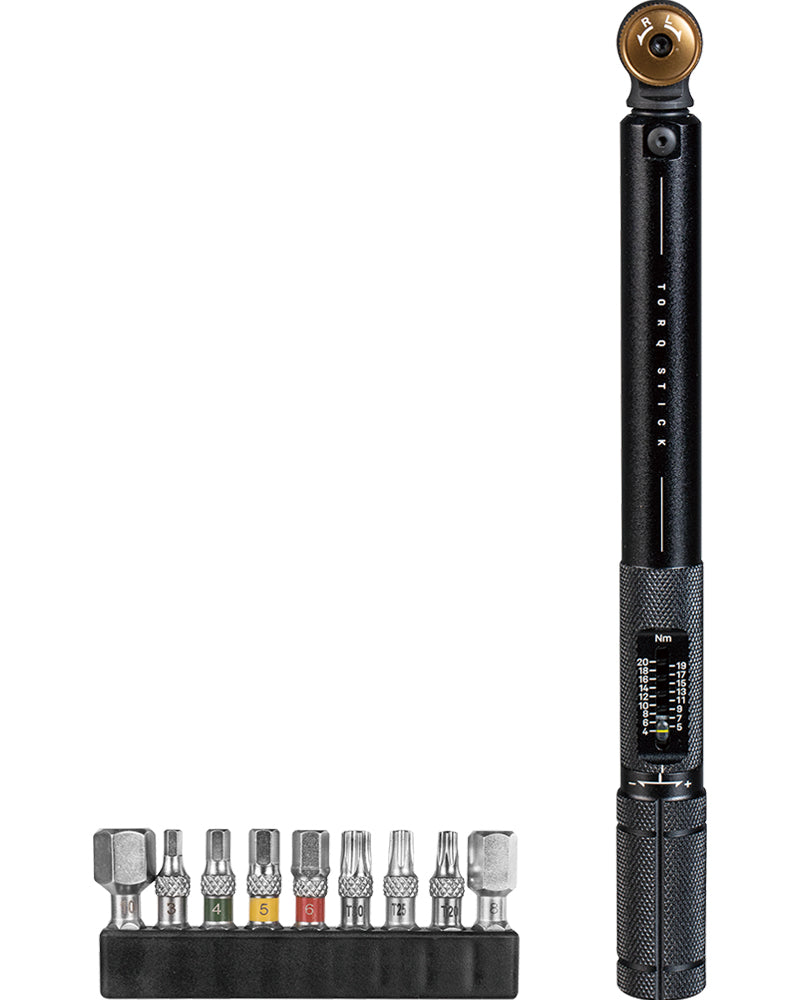 Topeak Torq Stick 4–20Nm – Precision Bike Torque Wrench + 9 Bits | New ...